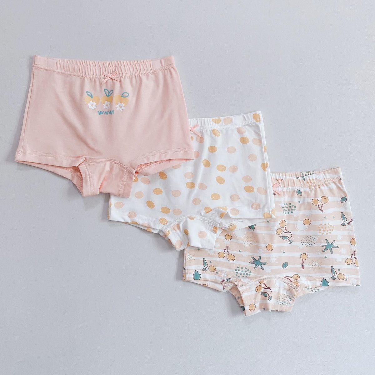 Q3 2022 3-PACK GIRLS' BOXER BRIEFS PRINTED (2-11 yo) – Olivesph